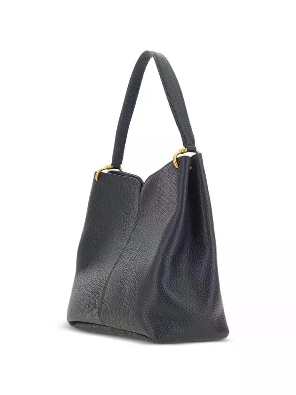 GIANNI CHIARINI Sandra Grained Leather Shoulder Bag