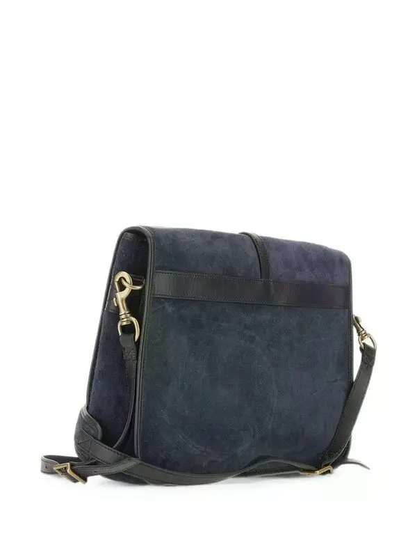 GIANNI CHIARINI Berlino Suede Shoulder Bag