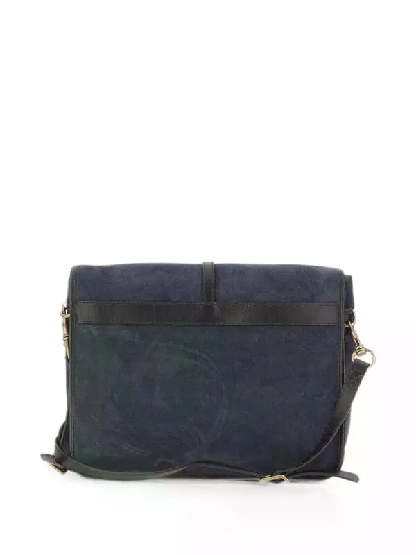 GIANNI CHIARINI Berlino Suede Shoulder Bag