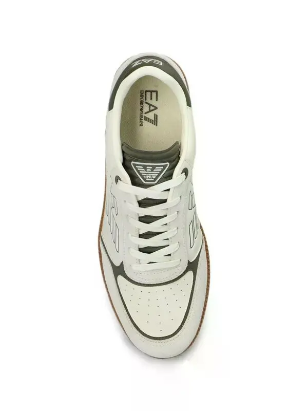 EA7 Panelled Logo Print Sneakers