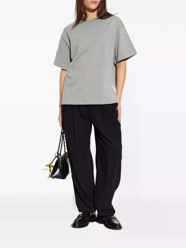 JIL SANDER Logo Print Cotton T-shirt