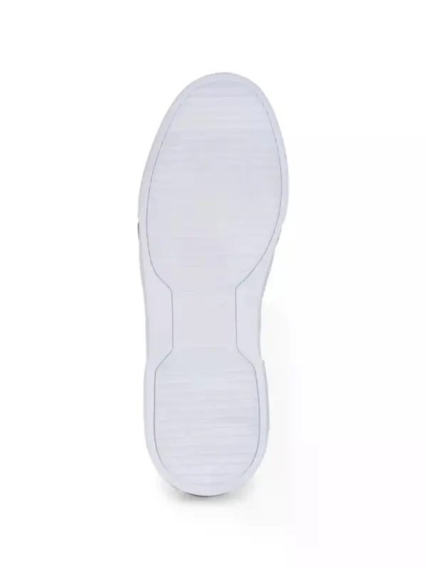 Ron White Manson Perforated Side-zip Sneakers