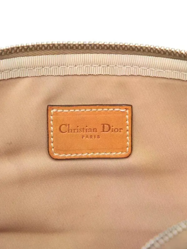 Dior 2002 Diorissimo Trotter Canvas Pouch