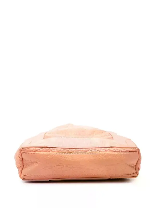 Balenciaga Lambskin Cabas Xs Satchel - Pink