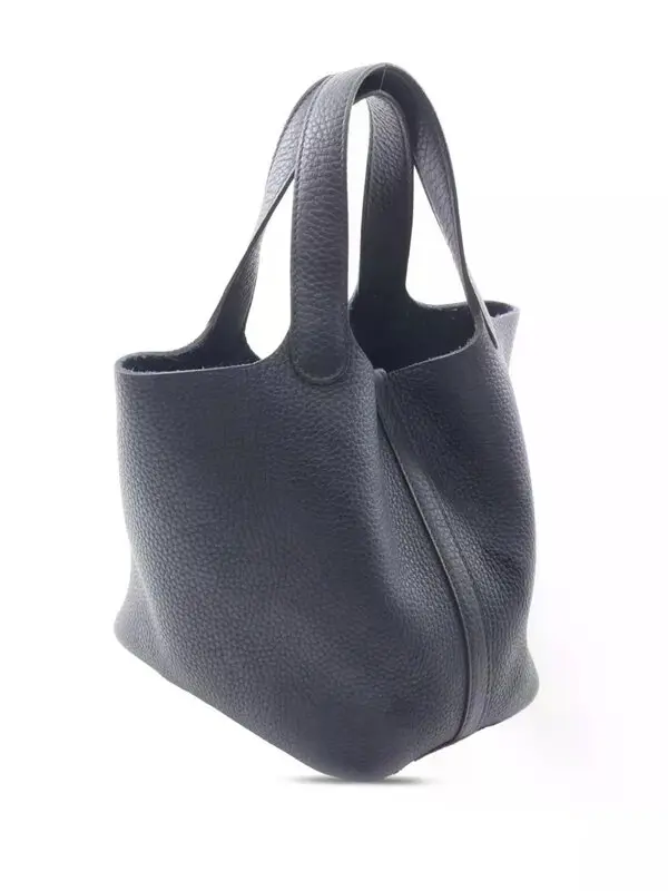 Hermès Clemence Picotin Lock 18 Handbag - Blue