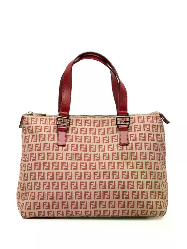 Fendi Zucchino Canvas Tote Bag