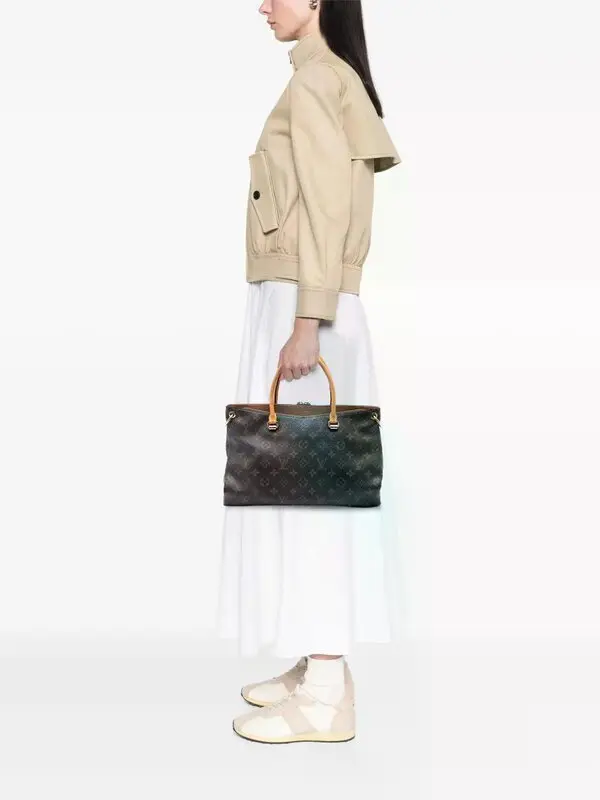 LOUIS VUITTON Monogram Pallas Mm Satchel - Brown