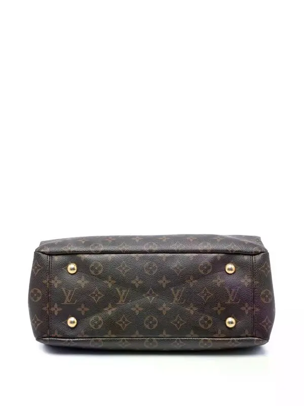 LOUIS VUITTON Monogram Pallas Mm Satchel - Brown