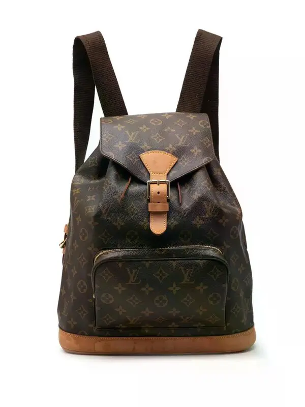 LOUIS VUITTON Monogram Montsouris Gm Backpack