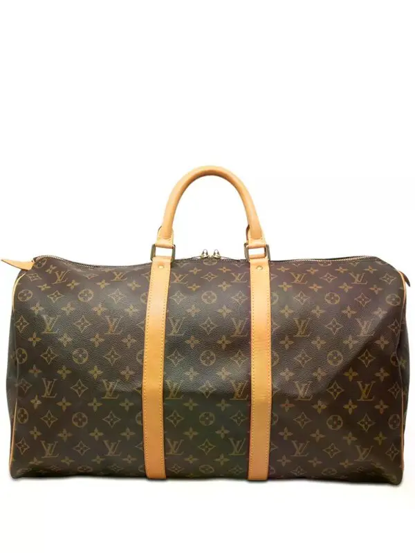 LOUIS VUITTON 2003 Monogram Keepall 50 Travel Bag