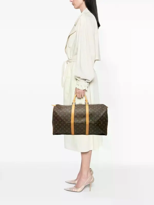 LOUIS VUITTON 2003 Monogram Keepall 50 Travel Bag