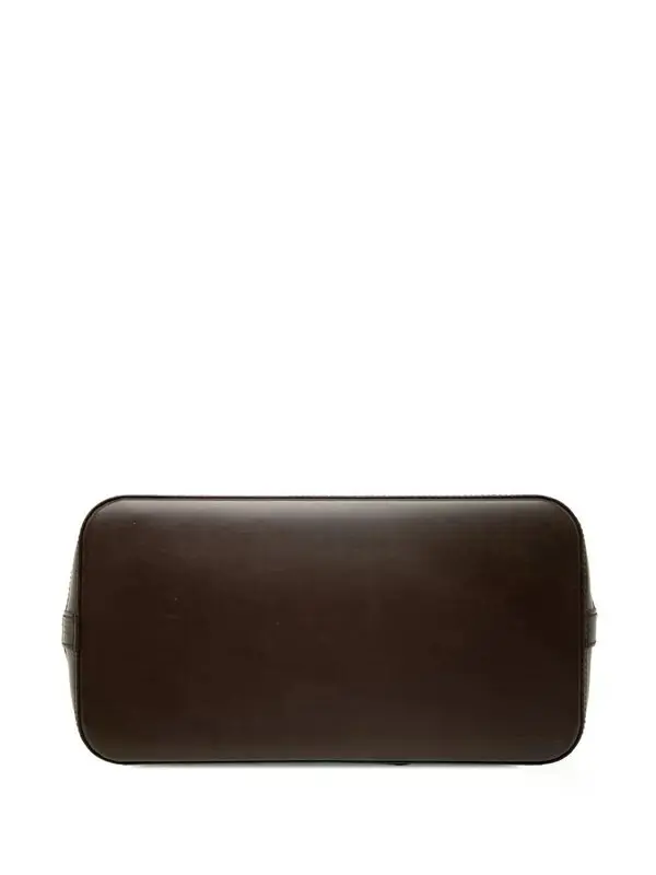 LOUIS VUITTON 2005 Damier Ebene Alma Pm Handbag