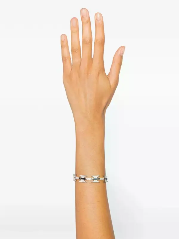 DARKAI Razor Crystal-embellished Wire Bracelet