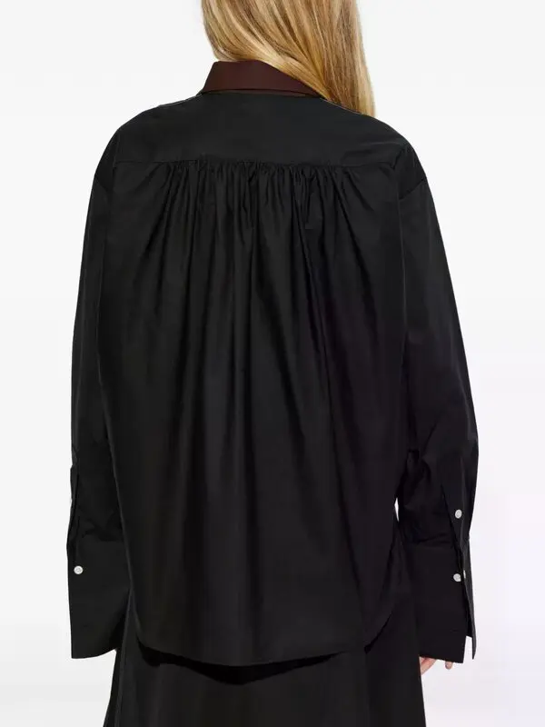 Marni Contrast-panel Top-stitched Polo Shirt