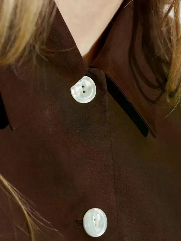 Marni Contrast-panel Top-stitched Polo Shirt