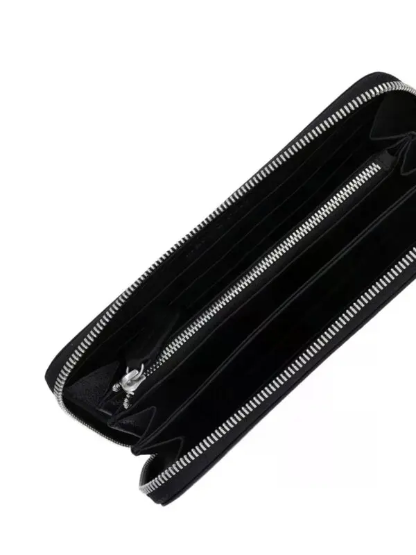 Marc O'polo Logo-debossed Zip-around Wallet - Black