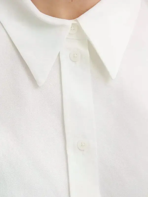 Marc O'polo Short-sleeve Shirt With Pointed Collar