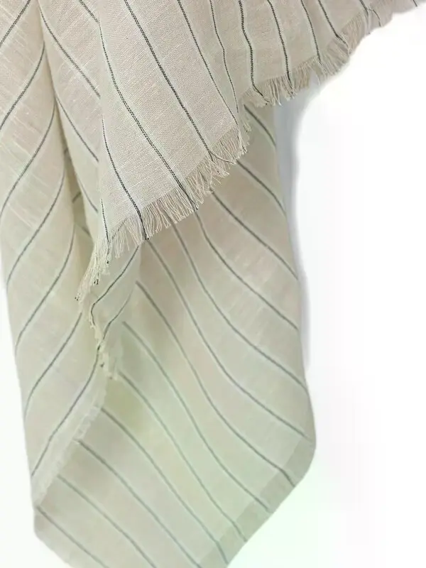 Marc O'polo Vertical-stripe Frayed Scarf