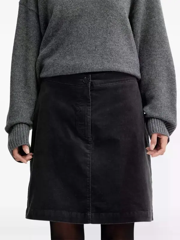 Marc O'polo Corduroy A-line Skirt - Black