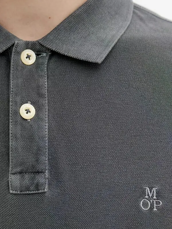 Marc O'polo Logo-embroidered Piqué Polo Shirt