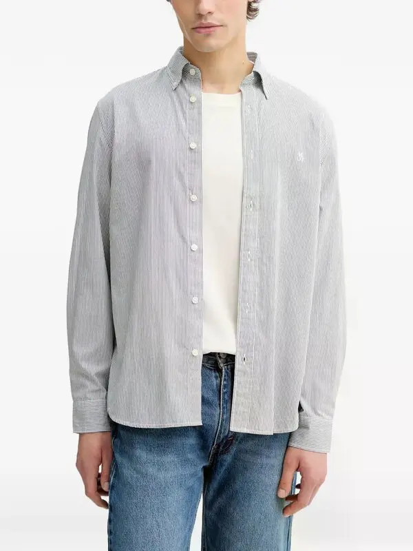 Marc O'polo Vertical-stripe Button-down Shirt - White