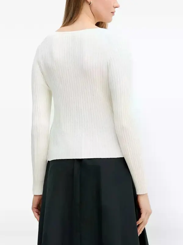 Marc O'polo Ribbed-knit Button-up Cardigan
