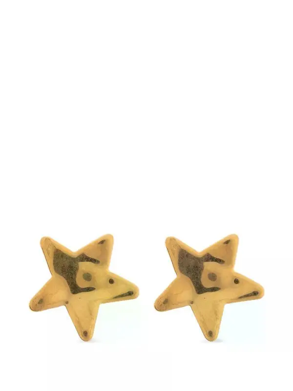 JIL SANDER Star-shaped Earrings - Gold