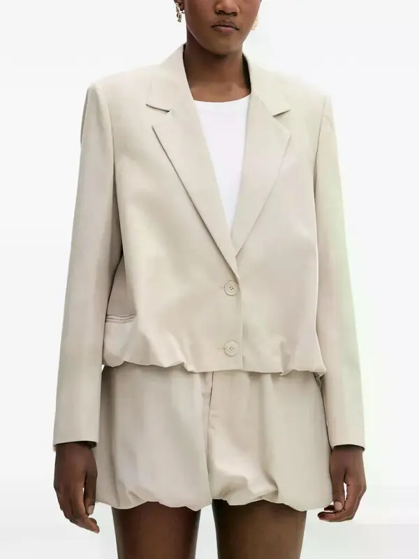 ISABELLE BLANCHE Bubble-hem Blazer