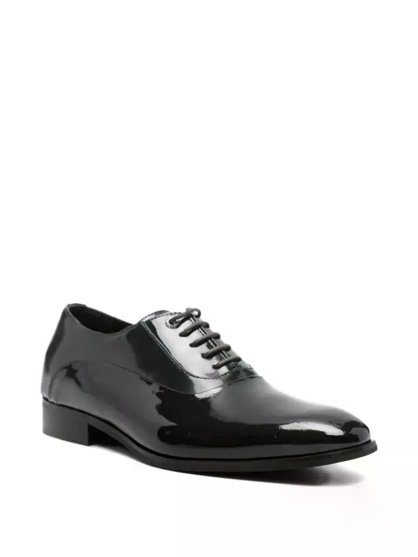 CARLO PIGNATELLI Patent Leather Oxford Shoes