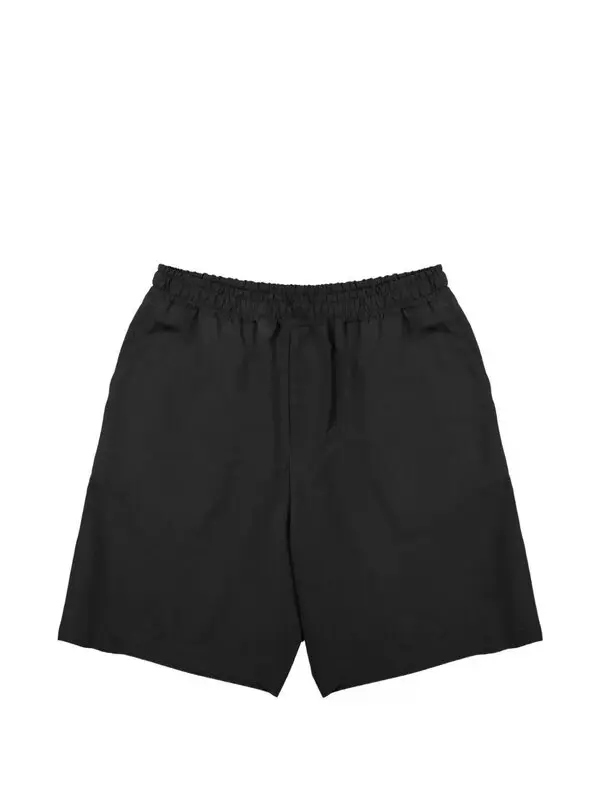 LOW BRAND Elasticated Waistband Shorts - Black