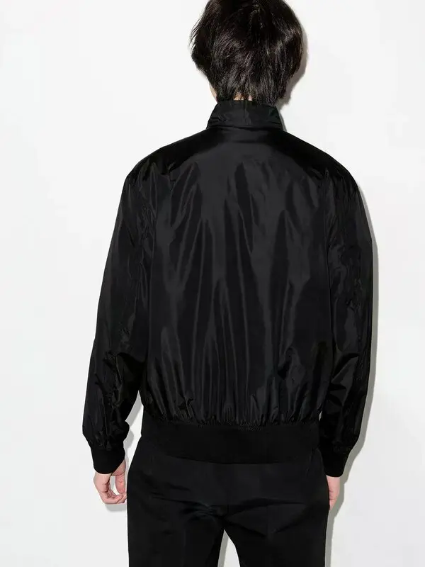 Valentino Garavani Logo-print Zip-up Bomber Jacket