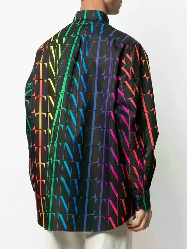 Valentino Garavani Vltn Times Printed Shirt
