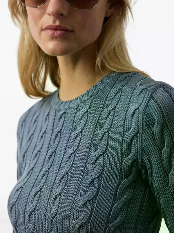 Ralph Lauren Cable-knit Crew Neck Sweater
