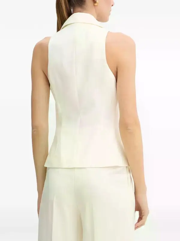 SIMONA CORSELLINI Sculptural Button Waistcoat