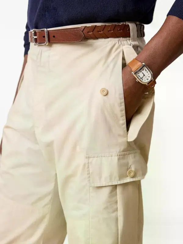Ralph Lauren Purple Label Cotton Cargo Trousers