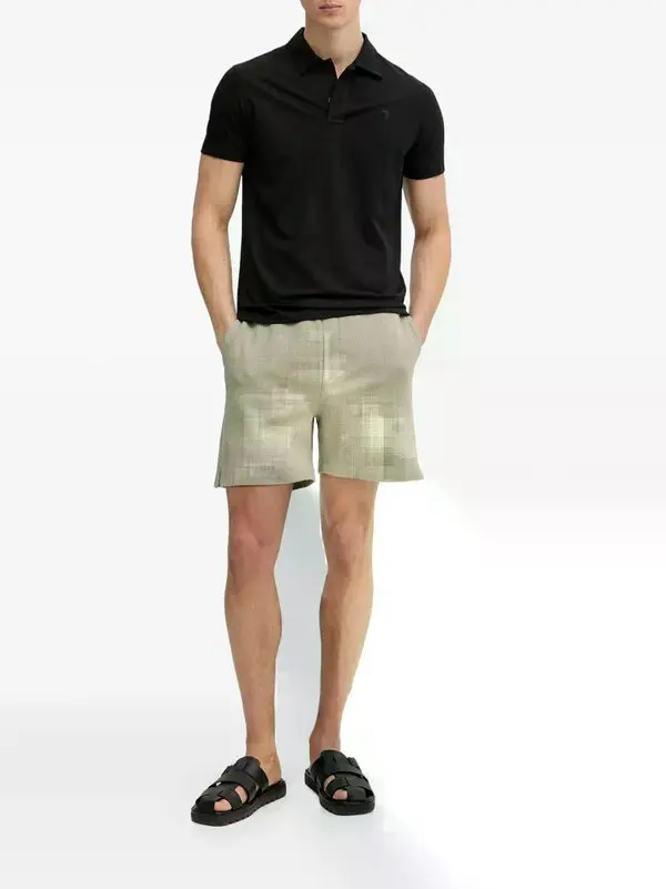 TRUSSARDI Waffle Knit Drawstring Shorts