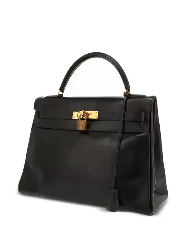 Hermès 1991 32 Kelly Handbag - Black
