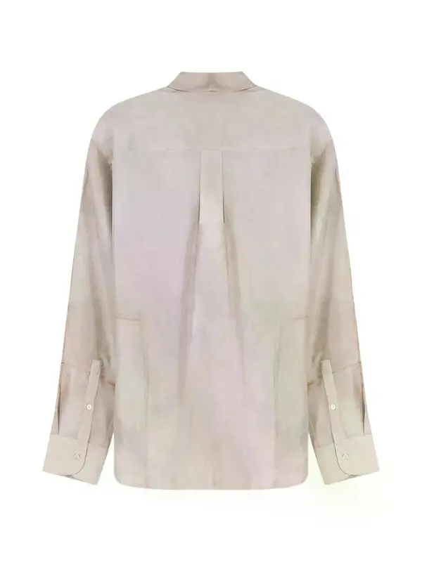 PIERRE-LOUIS MASCIA Floral-pattern Silk Shirt