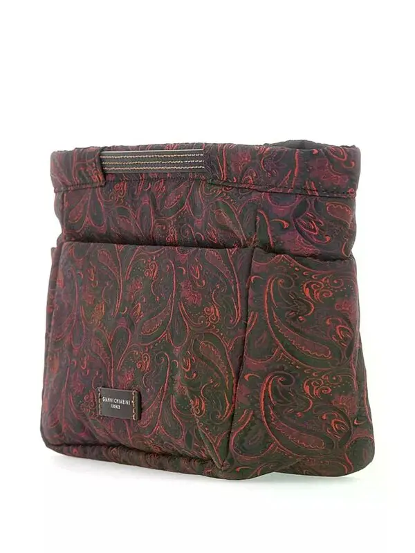 GIANNI CHIARINI Paisley-print Clutch Bag