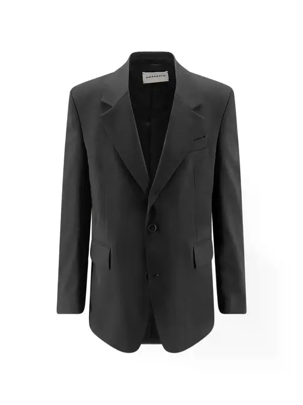 AMARANTO Single-breasted Two-button Blazer