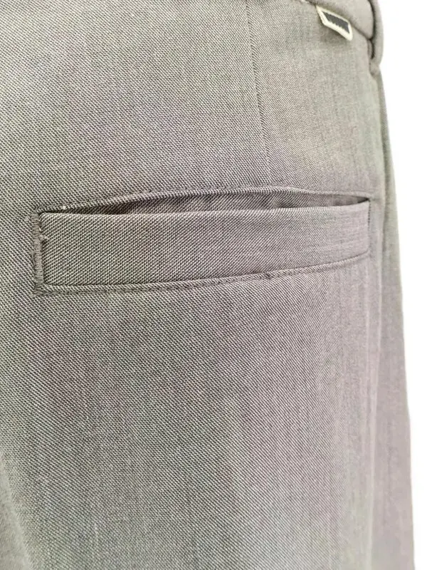 WOODBIRD Bin Guan Tailored Trousers - Brown