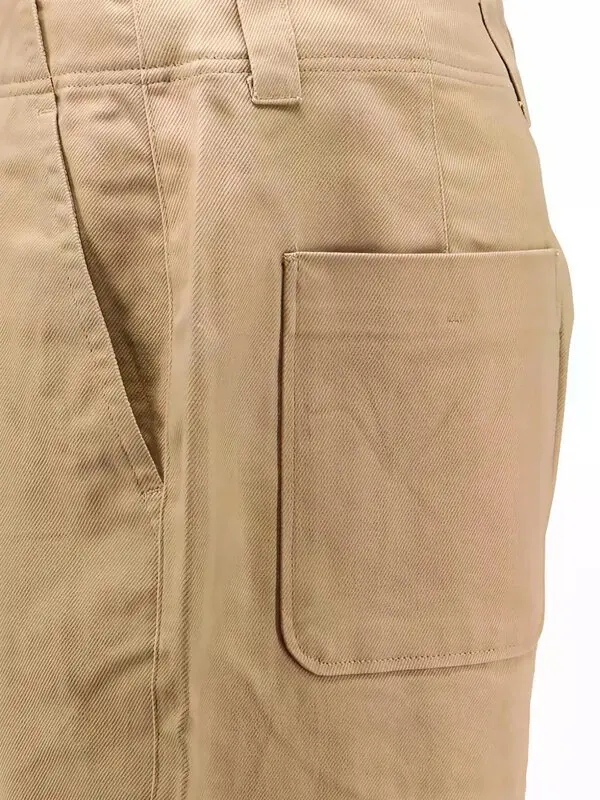 WOODBIRD Wu Chino Cotton Trousers - Brown