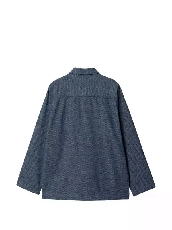 WOODBIRD Blade Needle Patch-pockets Shirt Jacket
