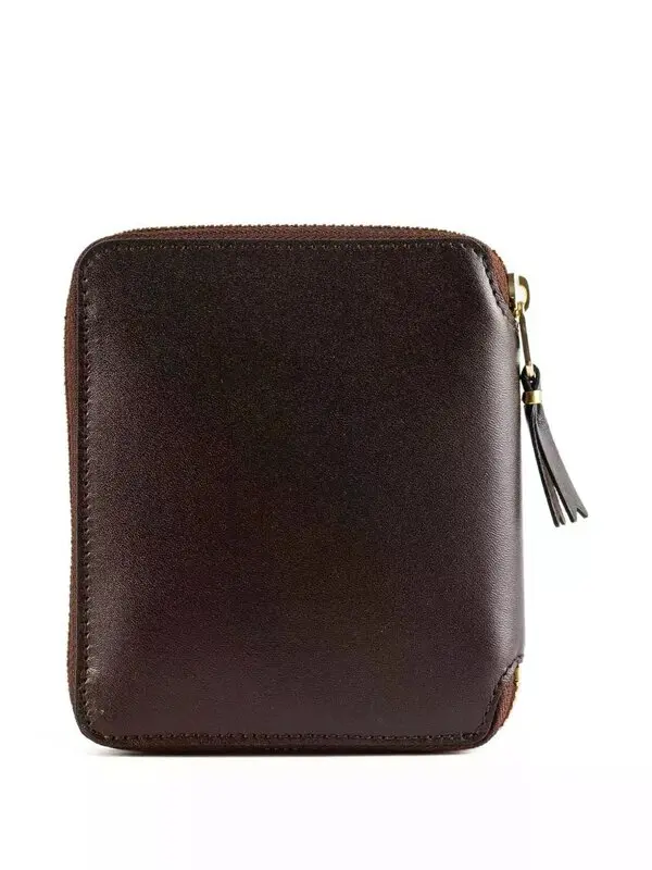 Comme Des Garçons Zip-around Leather Wallet