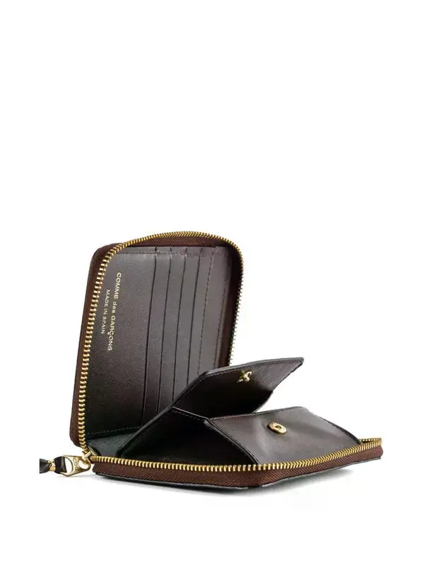 Comme Des Garçons Zip-around Leather Wallet