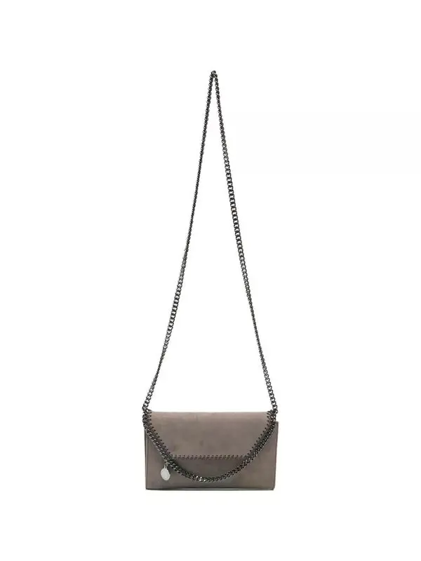 Stella McCartney Falabella Chain-trim Crossbody Bag - Grey