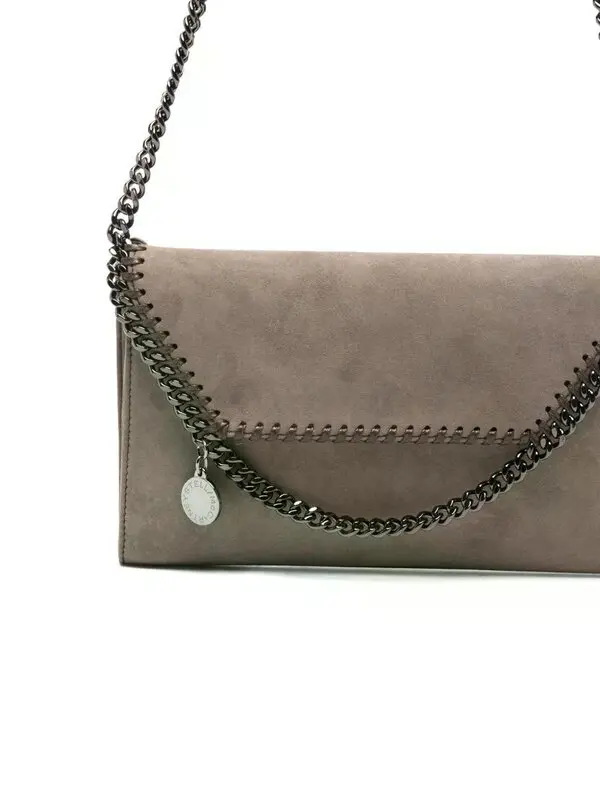 Stella McCartney Falabella Chain Crossbody Bag - Grey