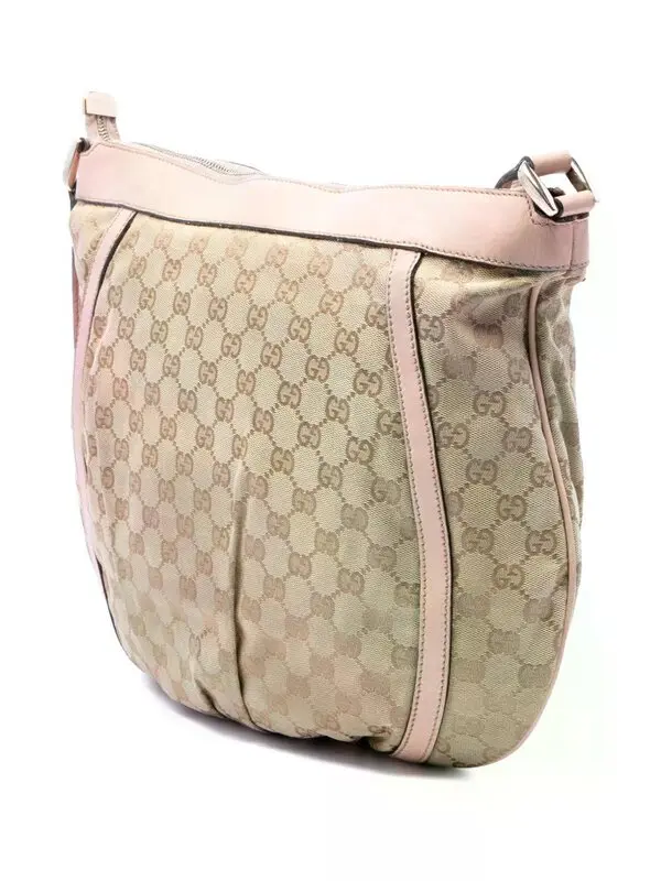 Gucci Gg Canvas Abbey D-ring Crossbody Bag - Pink