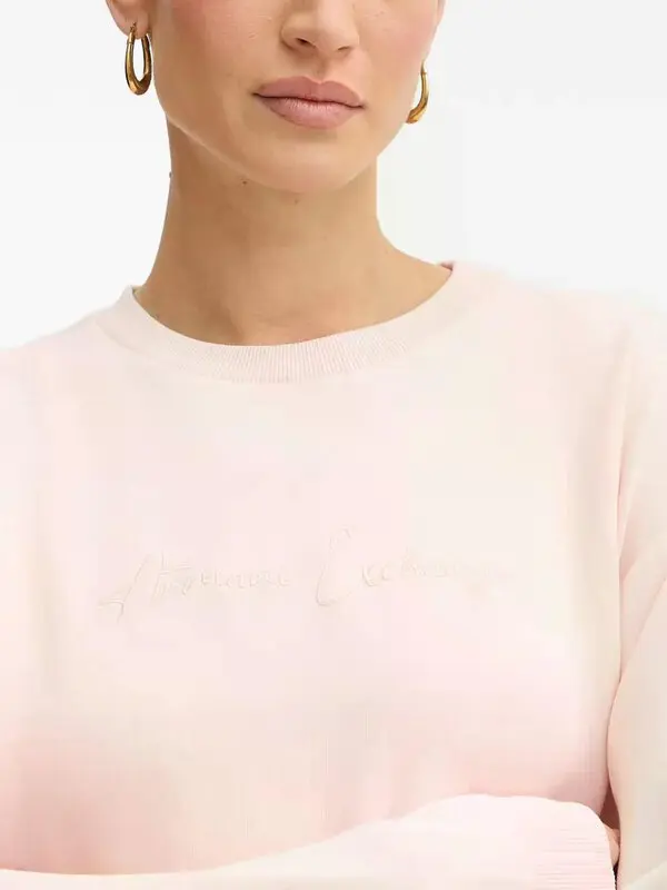 Armani Exchange Embroidered Logo Sweatshirt