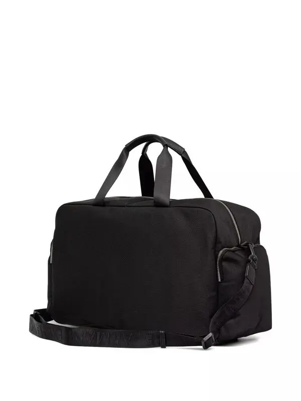 Armani Exchange Logo-print Zip Pocket Holdall Bag
